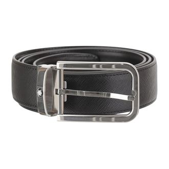 Montblanc Lederg&uuml;rtel zum Wenden - - Accessories - Herren - Schwarzk - ONE SIZE