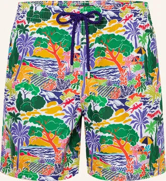 Vilebrequin Badeshorts Moorea gruen