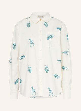 Fabienne Chapot Hemdbluse Alex Mit Stickereien weiss