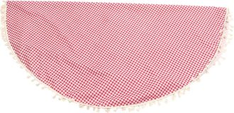 BESTONZON Karierte Tischdecke Rund Esstisch-tischdecke Dekorative Tischdecke Aus Hochwertigem Material Tischschutzdecke F&uuml;r T&auml;glichen Gebrauch