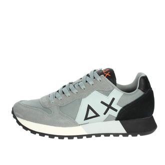 Sun 68 Herren Jaki Solid Sneaker, Grau Schwarz, 43 EU