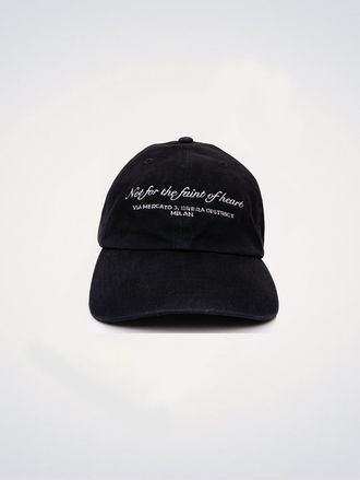D1 Milano Black Faint Of Heart Cap