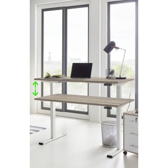BMG M&ouml;bel BMG M&ouml;bel Elektrisch h&ouml;henverstellbares Gestell Edition - OHNE TISCHPLATTE, Memoryfunktion, 2-motoriges Gestell, Arbeitsh&ouml;he 69 - 119 cm