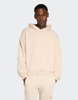 adidas adidas Performance - Soft Lux - Sweat &agrave; capuche - Lin cristal-Neutre