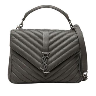 Saint Laurent Pre-owned College Satchel - - Pre-owned - Damen - Grau - ONE SIZE