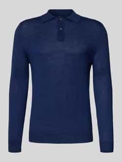 Christian Berg Slim Fit Strickpullover aus Woll-Mix