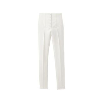 Jacquemus Femme, Pantalons, Blanc, Taille: 38 FR Jacquemus Pantalons White