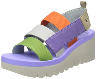 FLY London Fly London Damen Yere847fly Sandale, Multi Viola, 37 EU