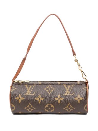 Louis Vuitton mini sac &agrave; main Papillon - Marron