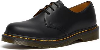 Dr. Martens Mädchen 1461 Derby, Schwarz Black Smooth, 36 EU
