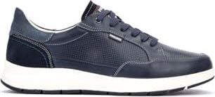 Pikolinos Baskets en Cuir Salamanca pour Homme Color Blue