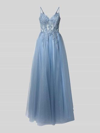 Luxuar Fashion Corsagenkleid mit Stitchings und tiefem R&uuml;ckenausschnitt