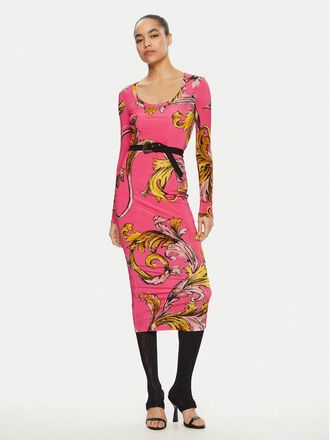 Versace Jeans Couture Kleid für den Alltag 78HAO920 Rosa Regular Fit