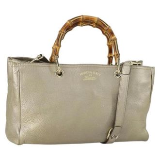 Gucci Sac &agrave; main Vintage Pre-owned - Femme - Pre-owned - Beige - Taille: ONE Size