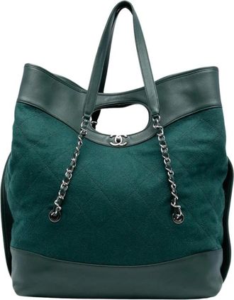 Chanel Damen, Pre-Owned, Gr&uuml;n, ONE SIZEGr&ouml;&szlig;e