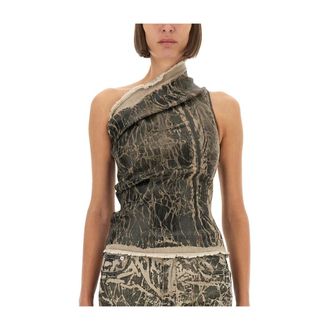 Rick Owens Femme, Tops, Noir, Taille: 38 FR Hauts sans manches