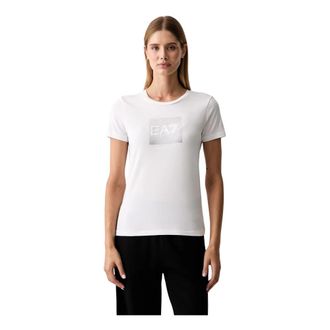 Emporio Armani Logo Series T-shirt - - Tops - Damen - Wei&szlig; - M