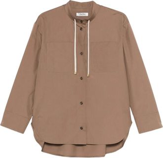 Max Mara Femme, Blouses et Chemises, Brun, Taille: 38 FR Smmali Jacket