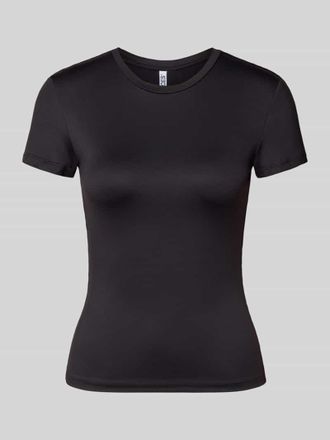 Pieces Slim Fit T-Shirt mit Rundhals Modell LULA
