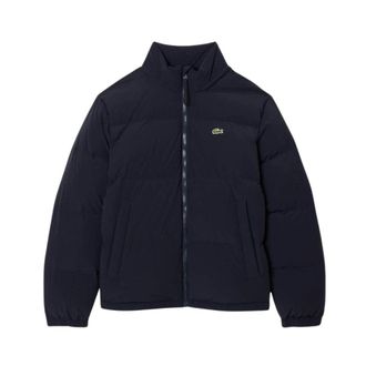 Lacoste Wasserabweisende Daunenjacke mit Kapuze - - Jackets - Herren - Blau - L