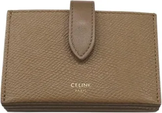 Celine unisex, Pre-owned, Brun, Taille: ONE Size Porte-cartes Pre-owned