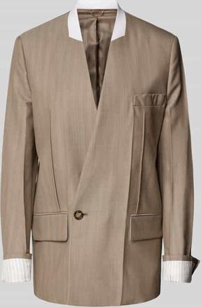 Victoria Beckham Relaxed Fit Blazer aus reiner Schurwolle