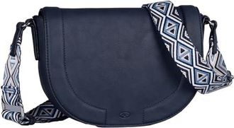 Tom Tailor Nani, Sac à bandoulière pour Femme, Bleu foncé, s