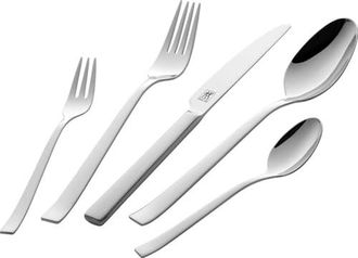 Zwilling Set de 68 Couverts de Table, pour 12 Personnes, Acier Inoxydable 18/10 de Haute Qualité, Mat, série Cult