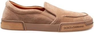 Dolce & Gabbana Loafer - Hazelnut Calfskin Crust Loafers - Gr. 41,5 (EU) - in Braun - f&uuml;r Damen