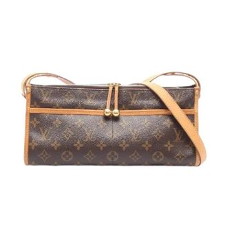 Louis Vuitton Pre-owned Popincourt Monogram Umh&auml;ngetasche - - Pre-owned - Damen - Braun - ONE SIZE