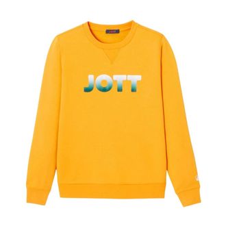 Jott Cotton Logo Sweatshirt - - Sweatshirts & Hoodies - Damen - Gelb - XL