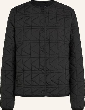 Karl Lagerfeld Mantel schwarz
