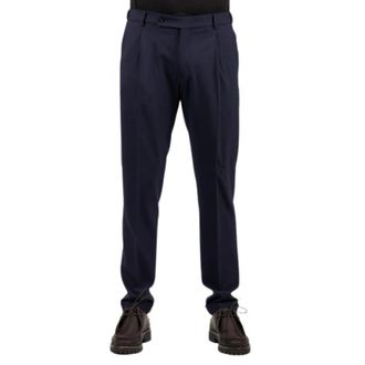Berwich Retrolong Hose - - Trousers - Herren - Blau - L