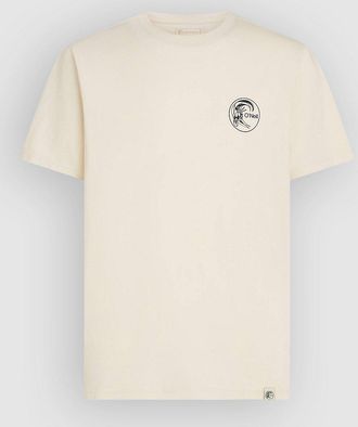 O'Neill ORiginals Back Print T-Shirt linen white