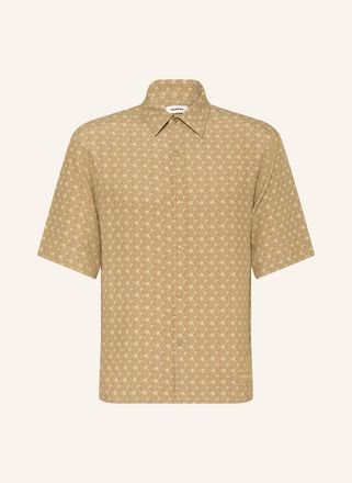 Sandro Sandro Kurzarm-Hemd Regular Fit braun