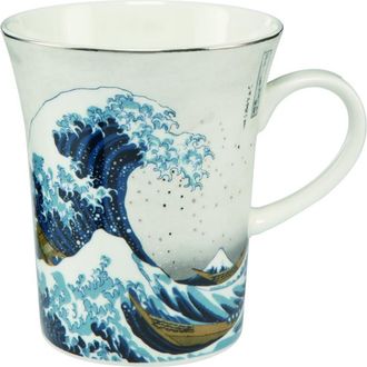 GOEBEL Die Welle - Silber - Künstlertasse Artis Orbis Hokusai