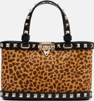 Valentino Garavani Henkelasche Rockstud aus Kalbshaar