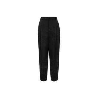 Elisabetta Franchi High-Waisted Zipper Hose - - Trousers - Damen - Schwarzk - XS