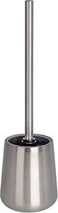 WENKO WC-Garnitur Mod. Solid Edelstahl WC-B&uuml;rstenhalter, geschlossene Form Satiniert