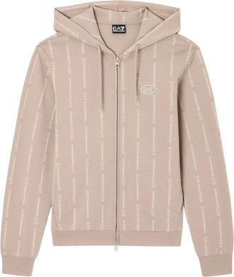 Emporio Armani Emporio Armani Ea7, Homme, Sweatshirts et sweats &agrave; capuche, Brun, Taille: L SweaT-shirt ras du cou