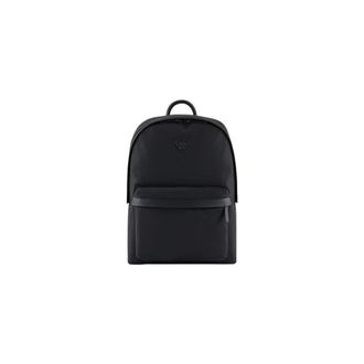 Emporio Armani Nylon Rucksack mit Doppelrei&szlig;verschluss- Schwarz - - Bags - Herren - Schwarzk - ONE SIZE