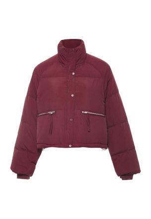 Mymo Jacke Damen weinrot