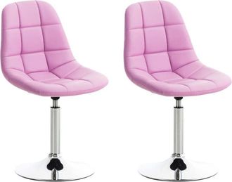 Clp Ensemble de 2 chaises Emil en rose -likele