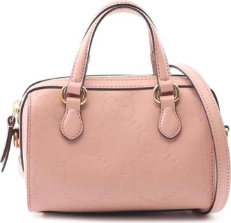 Gucci mini sac à bandoulière GG (2016-2025) - Rose