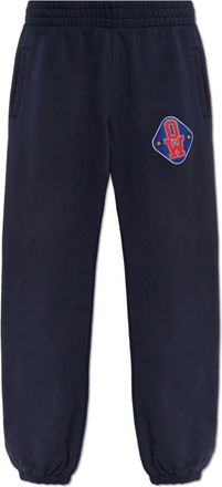 Off-white Femme, Pantalons, Bleu, Taille: 34 FR Pantalons