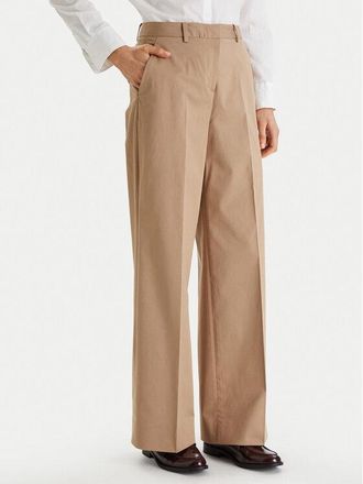 Tommy Hilfiger Stoffhose WW0WW49471 Beige Wide Leg