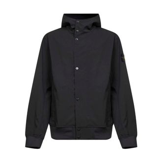 Stone Island Light Soft Shell-R Jacke - - Jackets - Herren - Schwarzk - M