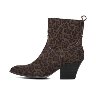 Notre-V Stilvolle Leopardenmuster Stiefeletten - - Shoes - Damen - Braun - 41 EU