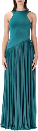 Zimmermann Femme, Robes, Bleu, Taille: 36 FR Maxi Robes