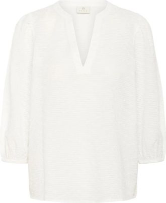 Kaffe Femme, Blouses et Chemises, Blanc, Taille: 42 FR Blouse KAjollia